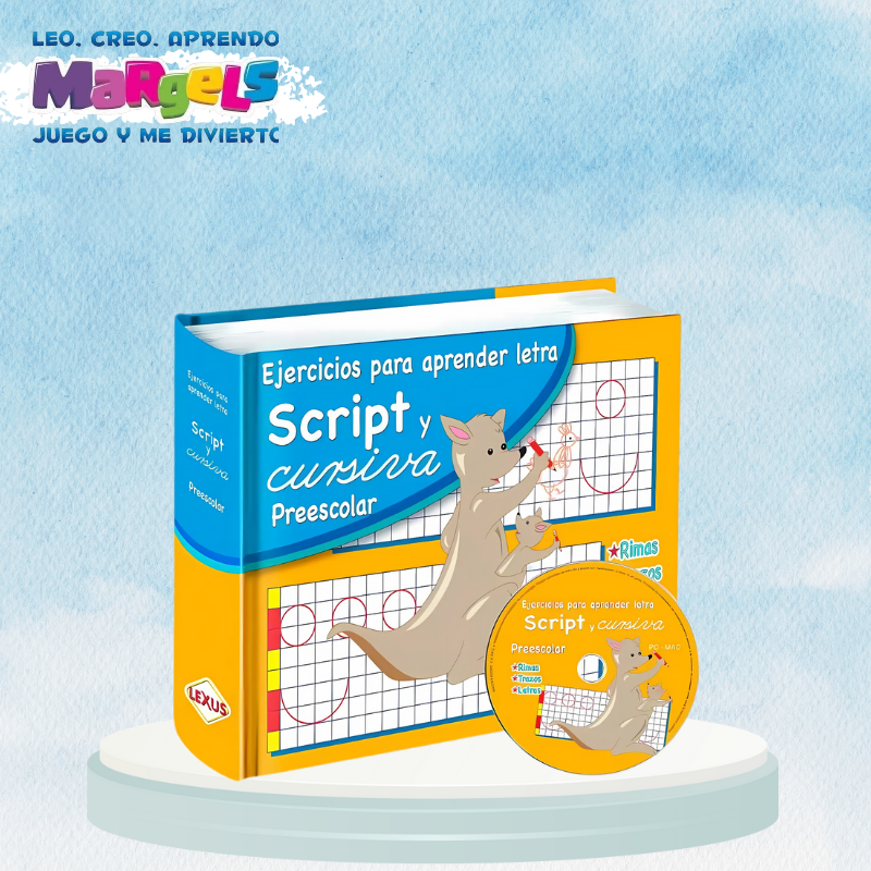 EJERCICIOS PARA APRENDER LETRA SCRIPT Y CURSIVA EN PRESCOLAR ...